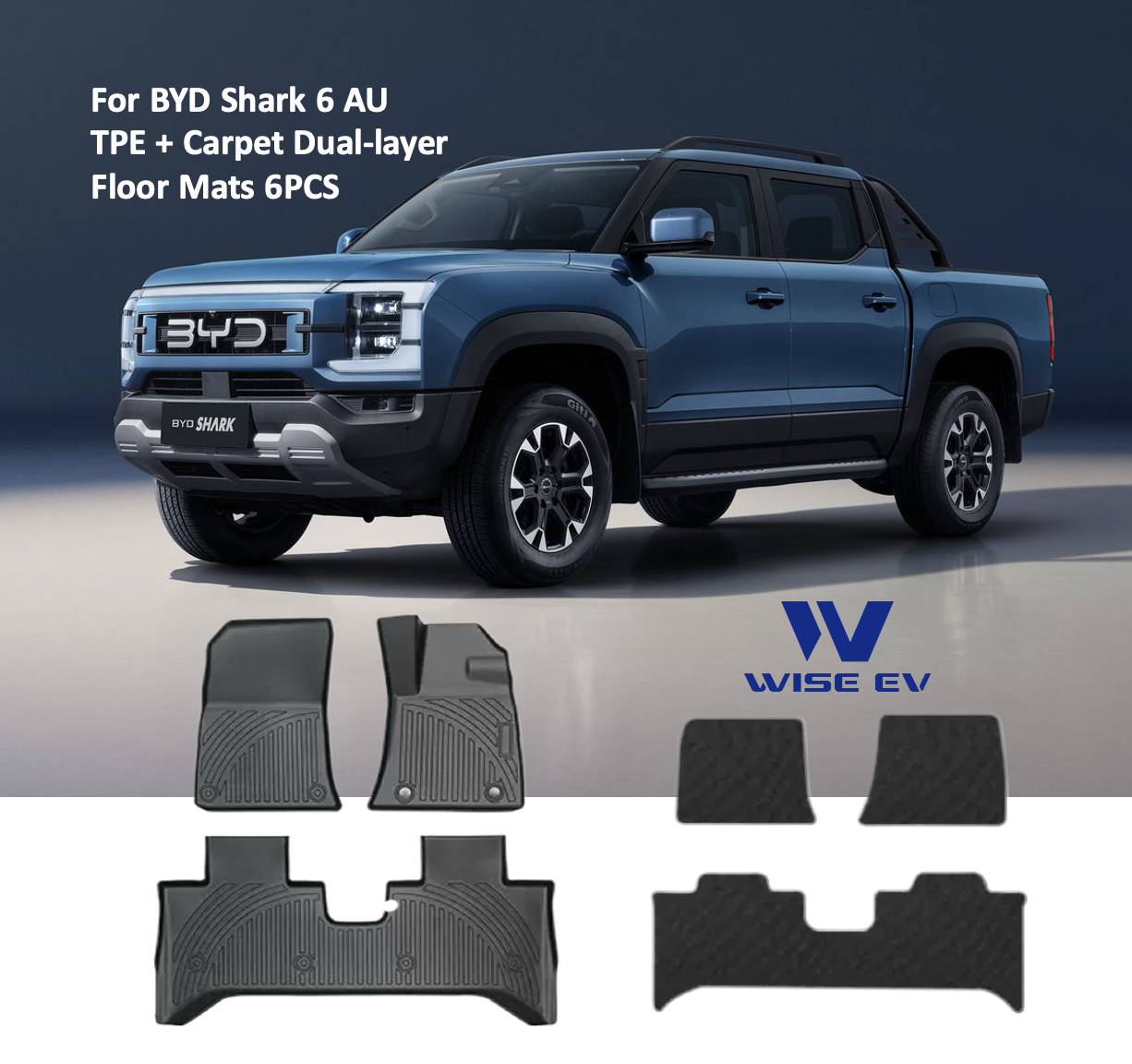 [Sydney Local Stock] BYD Shark 6 Premium Dual-Layer All Weather XPE ...